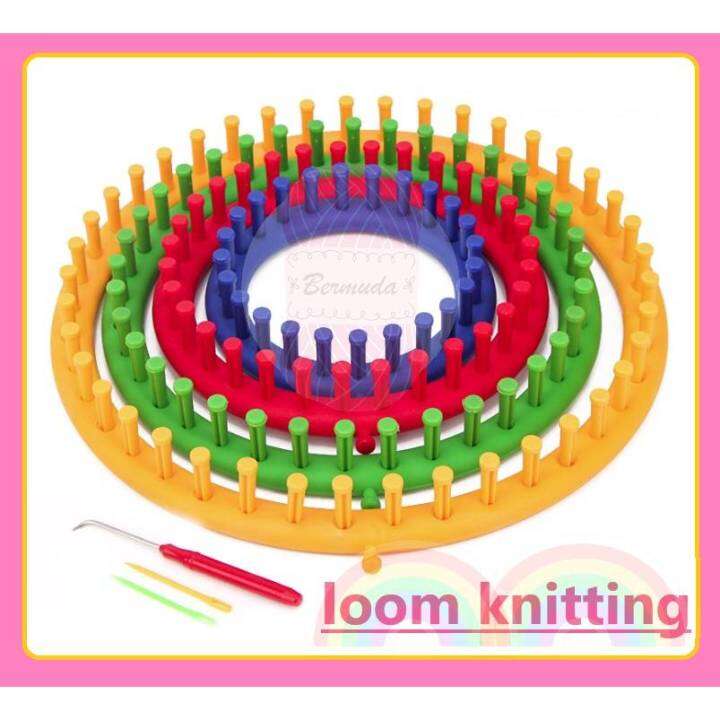 Loom บล็อกกลม ถักไหมพรม 5 ขนาด | Lazada.co.th