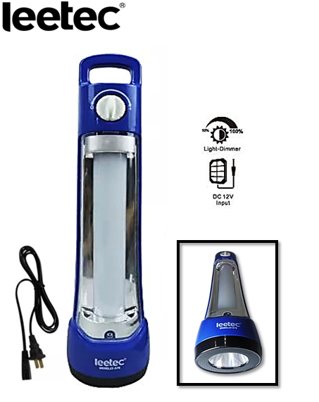 LEETEC LT-379 Rechargeable Flashlight LED Lantern | Lazada PH