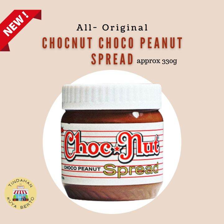 Chocnut Peanut Milk Chocolate 330grams | Lazada PH