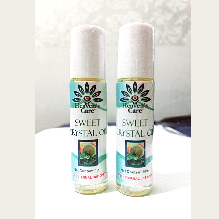 Heavens Care Sweet Crystal Oil Ointment set of 2 bottles 10 ml roller ...