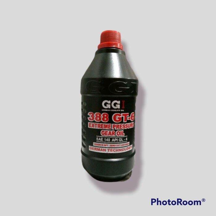 GGI Gear Oli SAE 140 API GL-4 Oli Gardan Oli Transmisi 1000ml (1liter ...