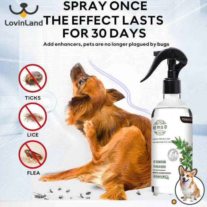 Lovinland Tick And Flea Spray For Dogs Anti Tick Garapata Flea Pulgas ...