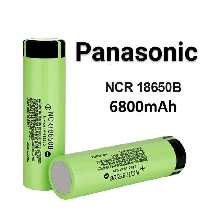 PANASONIC NCR18650A | 6800mAh | 18650 Baterai / Battery | 4.87A Free ...