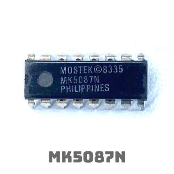 MK5087N ไอซีวงจรรวม DIP-16 MOSTEK IC DTMF Circuit (Pack 2 Pcs.) | Lazada.co.th