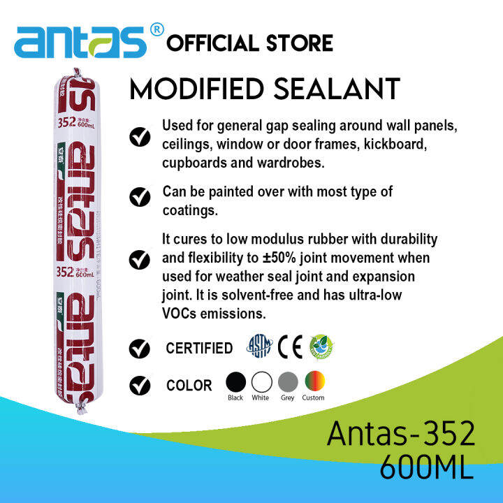 Antas 352 Modified Silane Silicone Sealant 600ml | Lazada PH