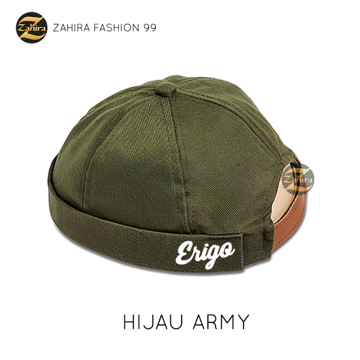 Miki Hat Erigo / Peci Miki Hat Custom Dewasa | Lazada Indonesia