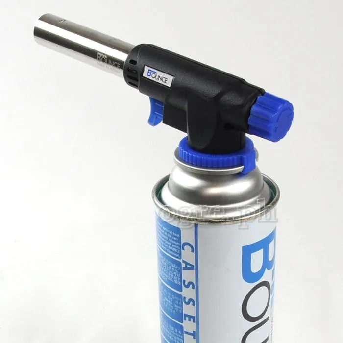 Bounce L2T-13121 Auto Gun 360° Butane Torch (for Nozzle Type Cartridge ...