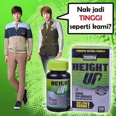 ORIGINAL Height Up ( 120 Tablets ) Tiens Peninggi Badan HeightUp Tall ...
