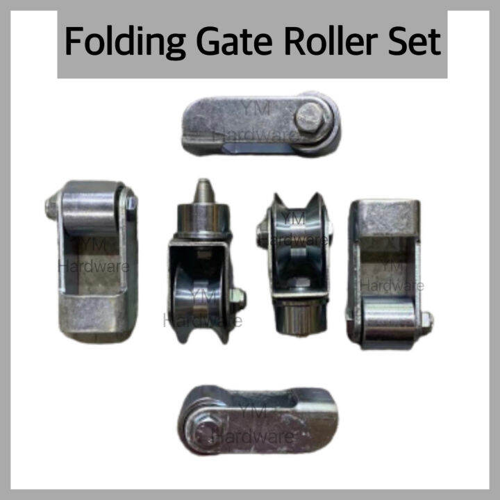 Folding Gate Roller Set (UV Shape) 2x4 / Folding Gate Bearing / Auto ...