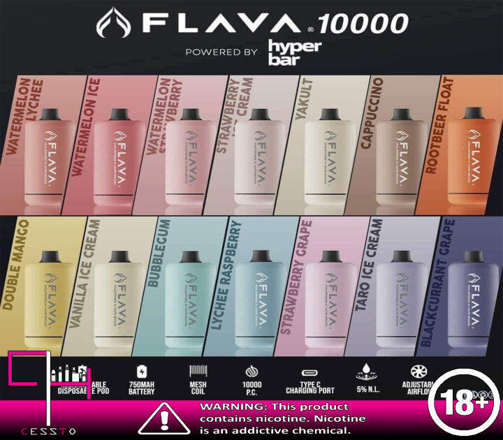 Flava Hyperbar Dispo 10000 P ORIGINAL | Lazada PH