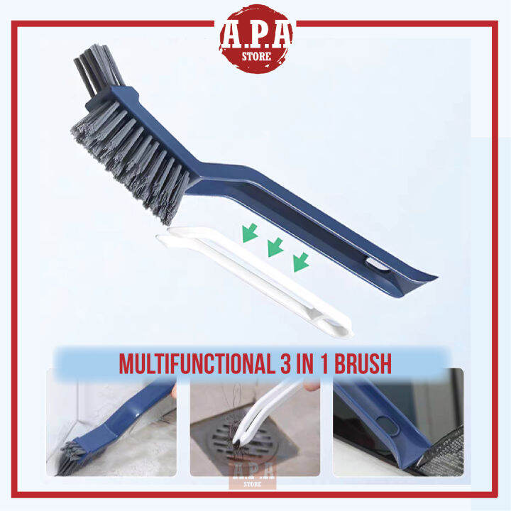 APA Multipurpose Mini 2 in 1 Soft Cleaning Brush Window Gap Sliding ...