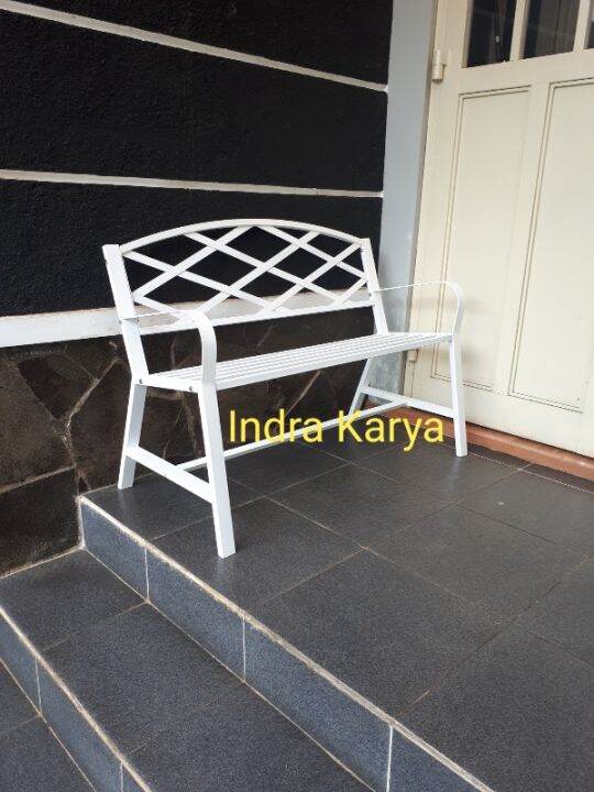 Meja Kursi Tamu Besi 1 Set Model Beton Lazada Indonesia
