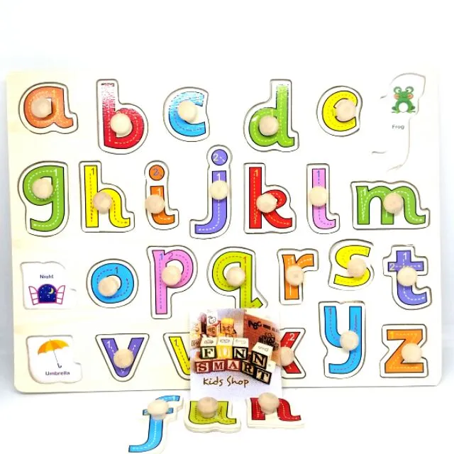 Lowercase Alphabet Peg Puzzle | Lazada PH