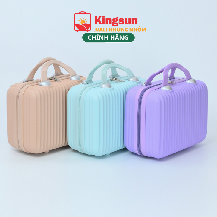 Cốp vali đựng đồ trang điểm du lịch cao cấp, hộp vali mini đựng mỹ phẩm ...
