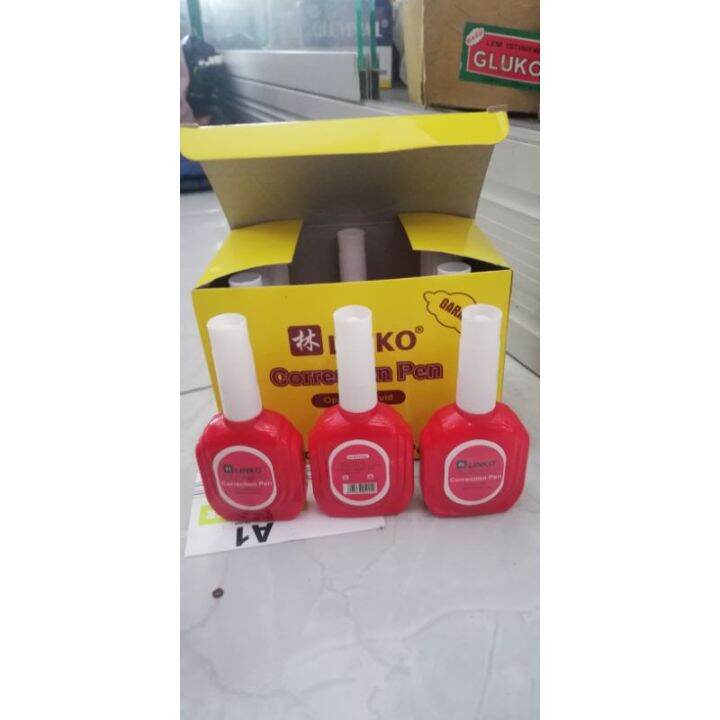Tipe-X Tip-ex Stipo Cair Correction Fluid Linko JK 101A JK-101A Cairan ...