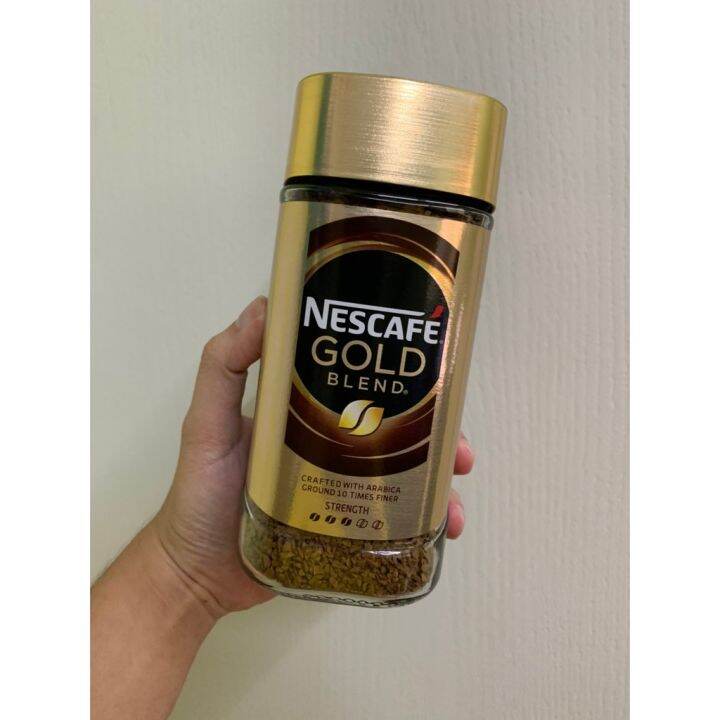 Nescafe Gold Blend 200g สูตร Strength จากอังกฤษ กาแฟรสเข้มข้นหอมมาก ...