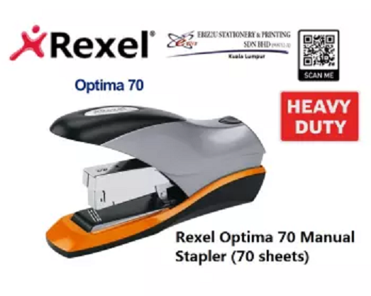 REXEL Heavy Duty Stapler Optima 70 (Manual)- 70 sheets (alat pengokot ...