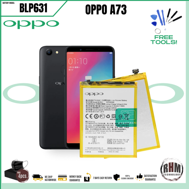 for ORIGINAL A73 | BATTERY MODEL BLP631 (3200mAh) Original High Quality ...