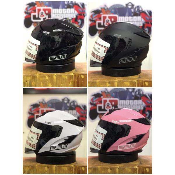 SEC REFLUX AND HALF FACE HELMET | Lazada PH