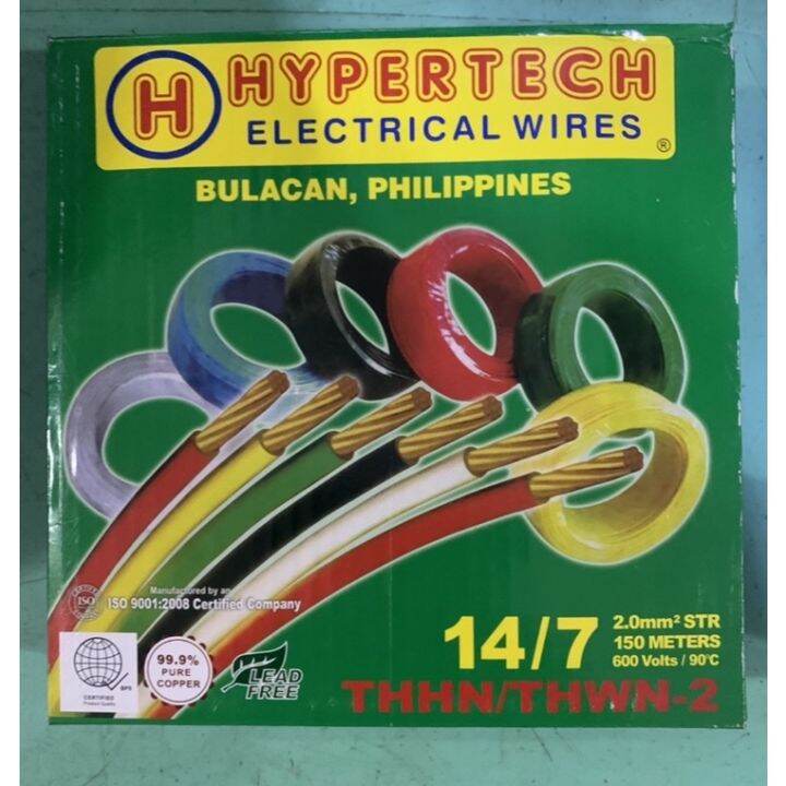 Thhn Wire Hypertech 14/7 & 12/7 | Lazada PH