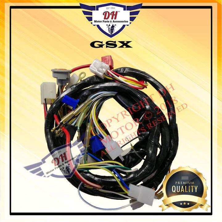 GSX WIRING BODY WIRE HARNESS FULL SET SUZUKI | Lazada