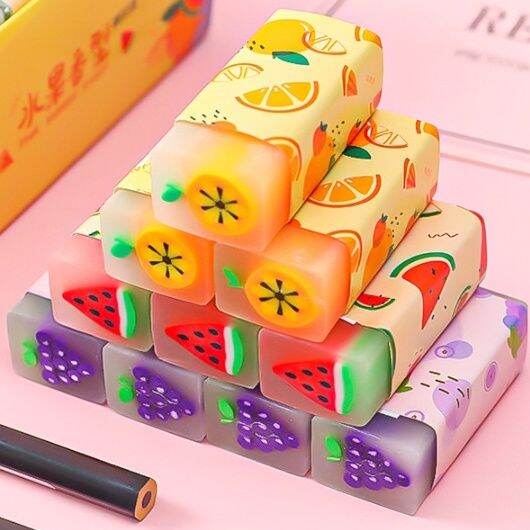 Penghapus Buah-Buahan / Fruits Eraser / Penghapus Pensil Motif Buah ...