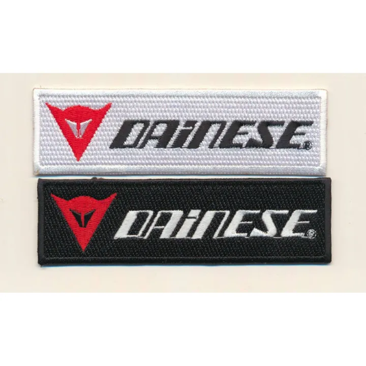 Dainese Rectangular sew-on decorative embroidered fabric patch for ...