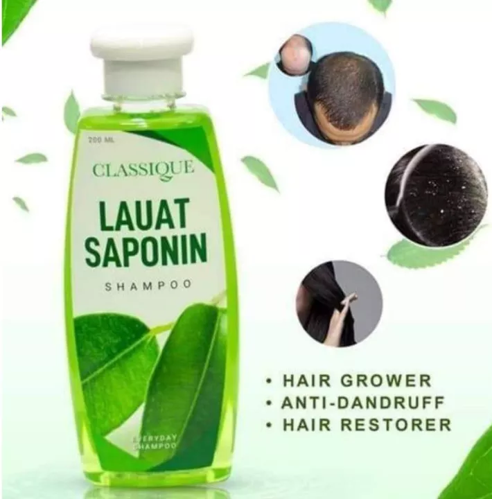 LAUAT SAPONIN SHAMPOO BY CLASSIQUE 100% ORIGINAL Food for the Scalp and ...