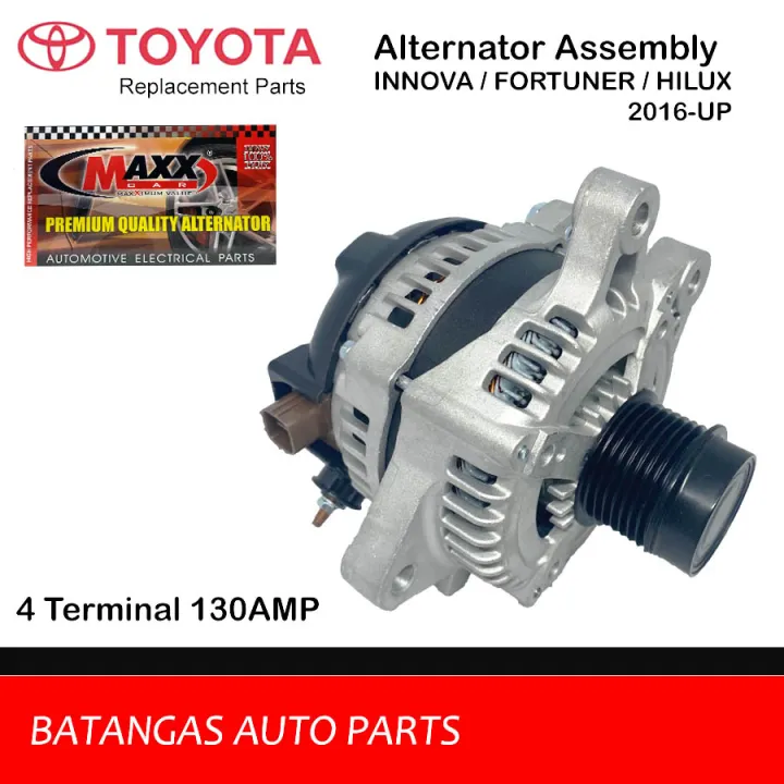 Alternator Assembly For Toyota 2TR-FE Innova Fortuner Hilux PN: 27060 ...