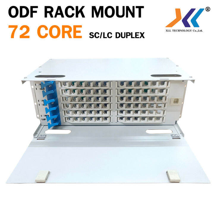 ODF RACK MOUNT FIBER OPTIC 4U 72 CORE Fiber Optic Patch Panel ODF ...