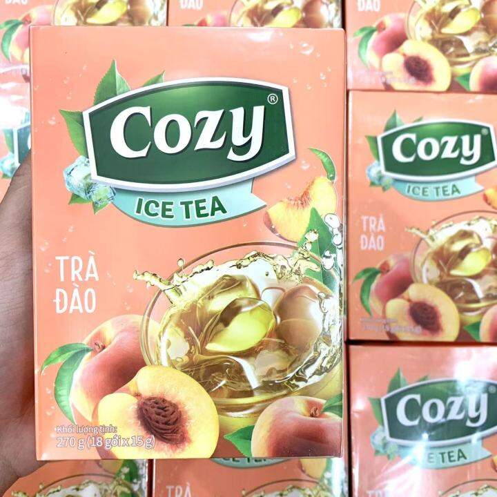 Cozy Peach Ice Tea - Tra Dao 270g Hoa Tan (Powder) - Peach | Lazada