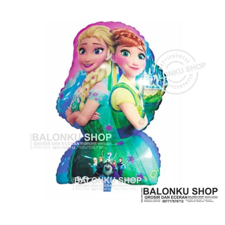 Balon Frozen Elsa Anna / Balon Frozen / Balon Elsa / Balon Anna ...