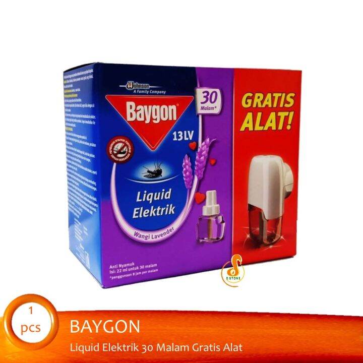 Baygon Liquid Elektrik 30 Malam Gratis Alat | Lazada Indonesia