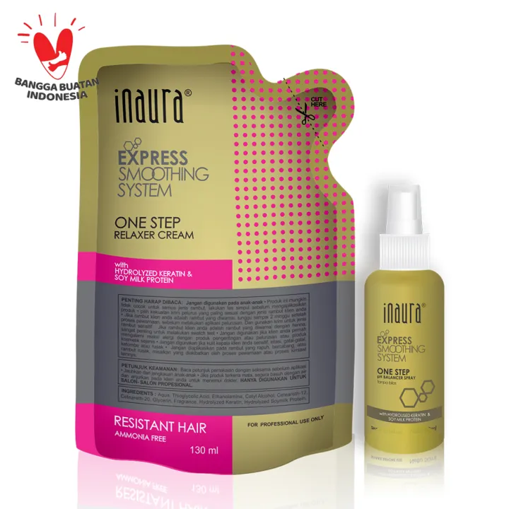 Inaura One Step Express Smoothing System Resistant Hair | Lazada Indonesia