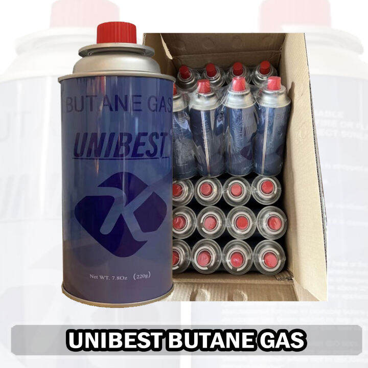 UNIBEST BRAND SAFETY GAS BUTANE , BUTANE GAS | Lazada PH