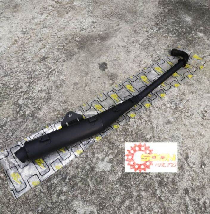 SRL115 FI GL RACING EXHAUST BLACK SPEED YAMAHA SRL115 FI LAGENDA FI ...