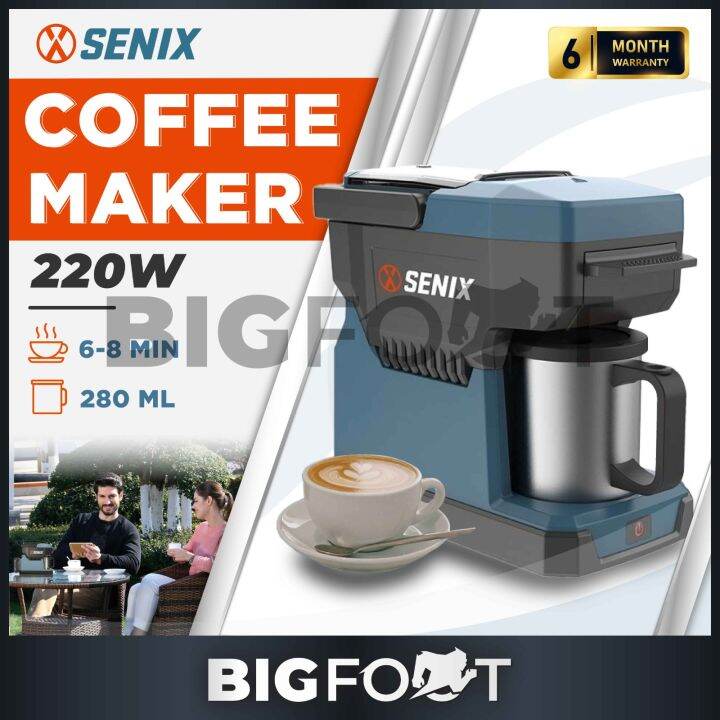 SENIX 20V Cordless Coffee Maker 220W | CMX2-M1-EU | 6 Months Warranty ...