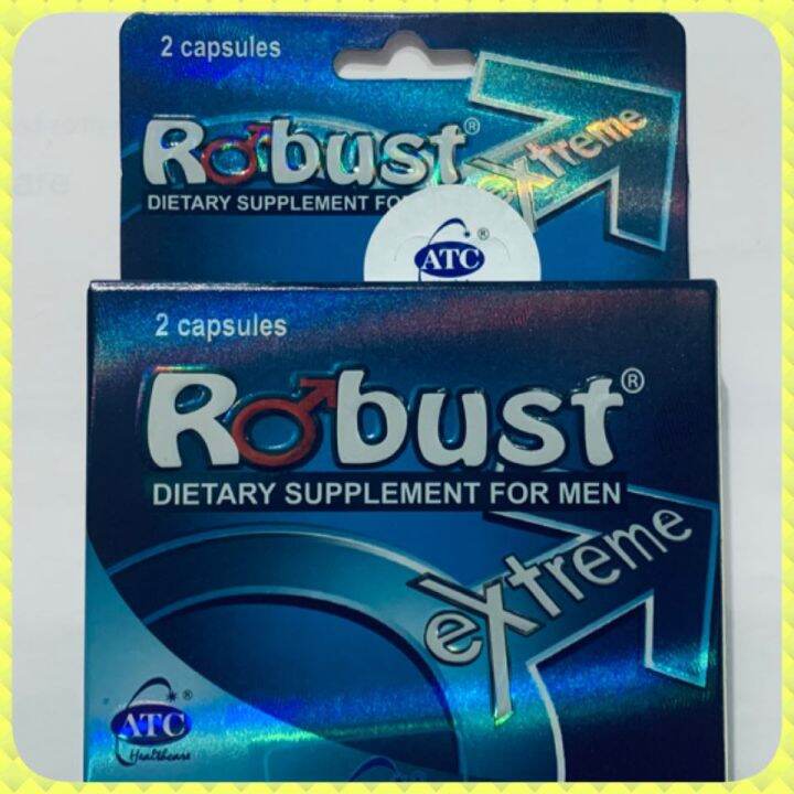 SNJ MED *** ROBUST EXTREME CAPSULE 2"s ( 2 capsule in a box) | Lazada PH