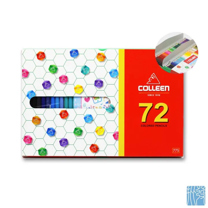 สีไม้ Colleen 72 สี หัวเดียว #775 Colleen เพิ่มสีใหม่กับสีนีออน (Neon ...