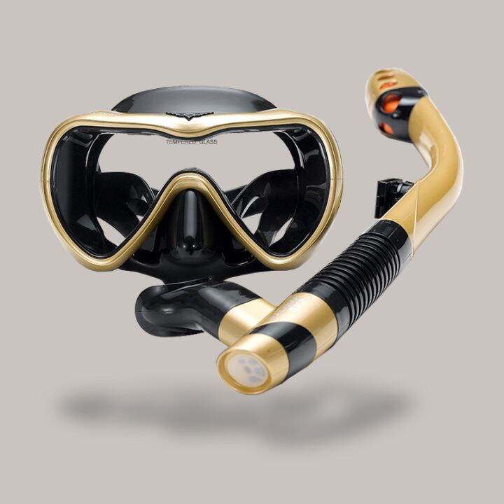 Diving Mask Waterproof Full-Dry Semi-Dry Breathing Tube Anti-Choked ...