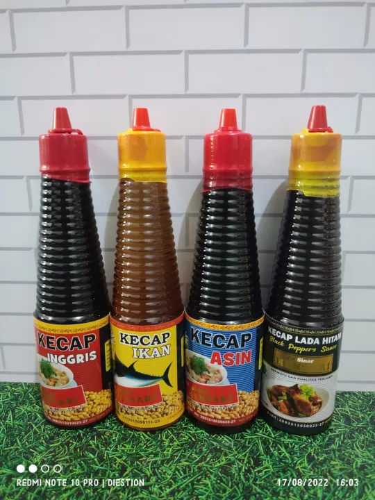 Spesial Kecap Penyedap [Kecap Lada Hitam, Kecap Asin, Kecap Inggris ...