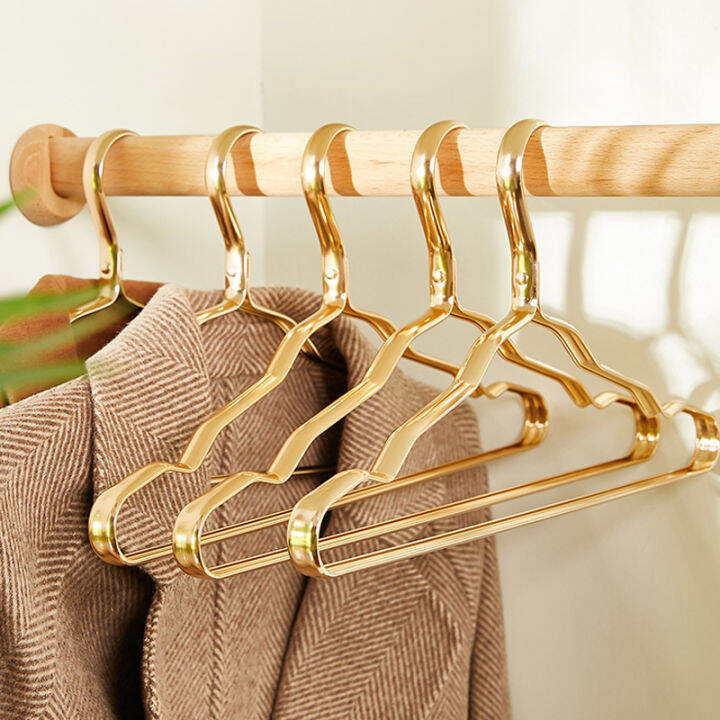 Hangers Set Elegant Aluminum Alloy Hanger For Clothes Metal Hanger Set ...