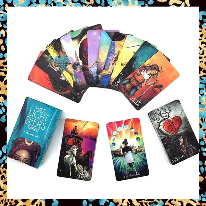 Light Seer's Tarot Card Deck | Size 10.3x6cm | Light Seers 78 Sheets ...