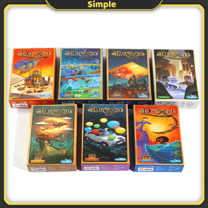 Dixit Expansion Board Game Match DIXIT Basic Game Cards 84 Cards Family ...