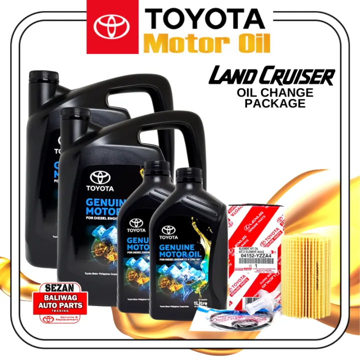 15W-40 REGULAR OIL 10 LITERS ORIGINAL TOYOTA LAND CRUISER LC200 OIL ...
