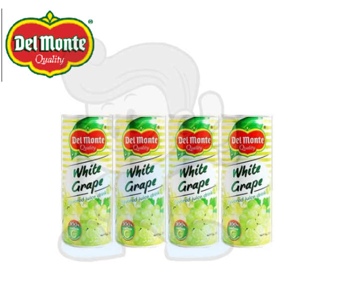 Del Monte White Grape Flavored Juice Drink (4 x 240 mL) | Lazada PH