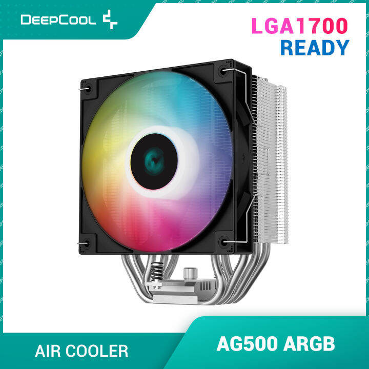 DeepCool AG500 ARGB Single-Tower Performance CPU Cooler, 5 Direct ...
