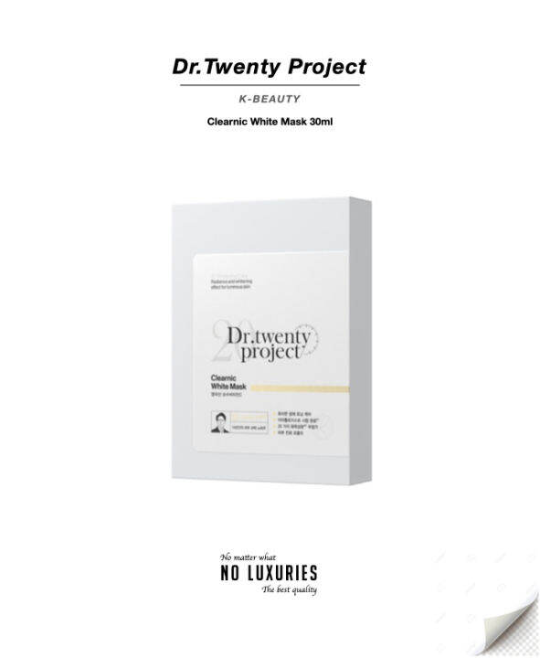 🇰🇷[Dr.Twenty Project] Clearnic White Mask 30ml-10sheets | Lazada Indonesia