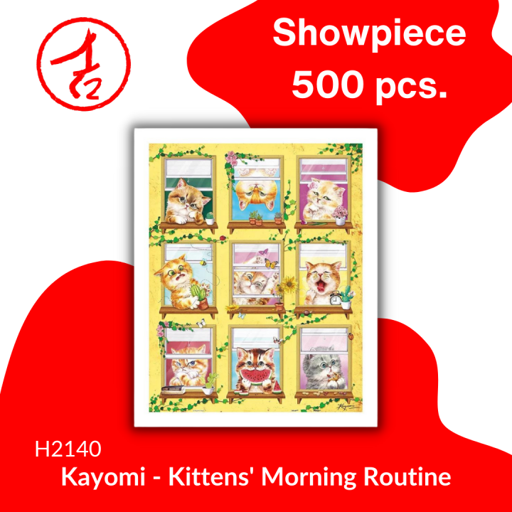 Pintoo Showpiece Kayomi-Kittens' Morning Routine 500 pcs | Lazada PH