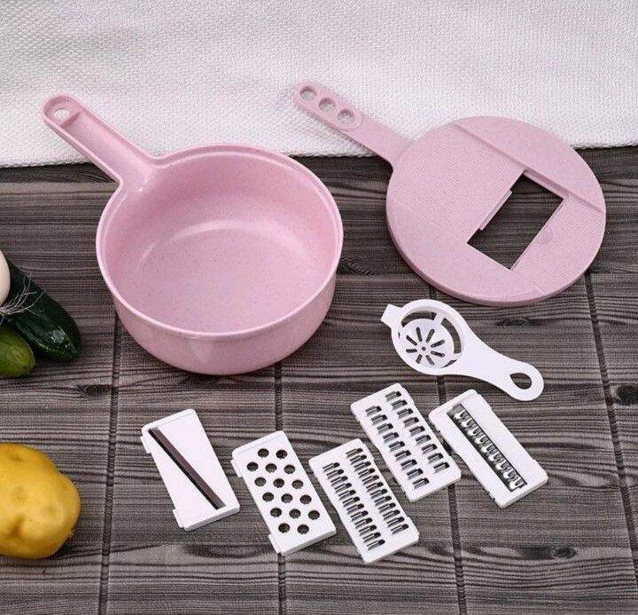 Kitchen Tools 8in1 multifunctional Vegetable chopping Potato Scraper ...